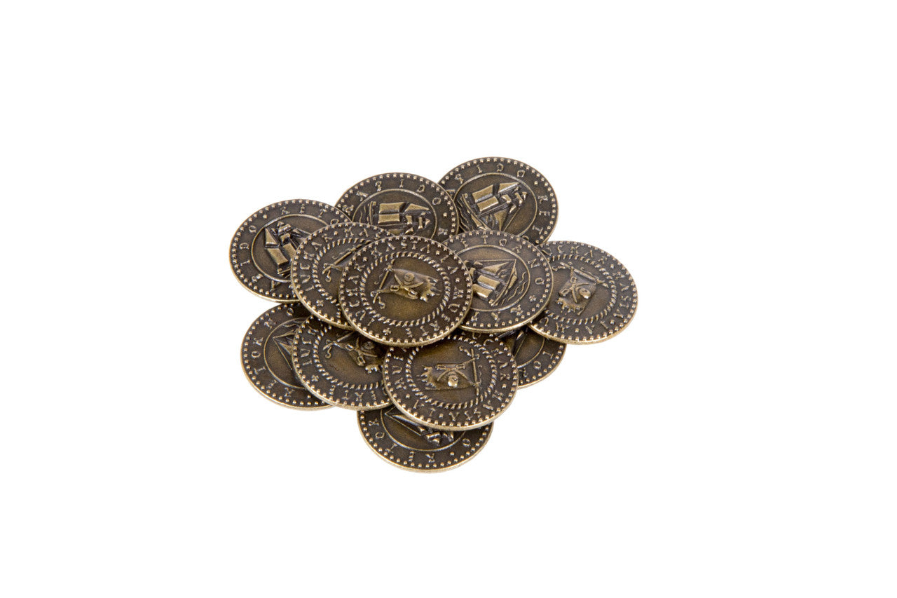 Pirate Ships Themed Gaming Coins - Medium 25mm (12-Pack) – The Broken Token