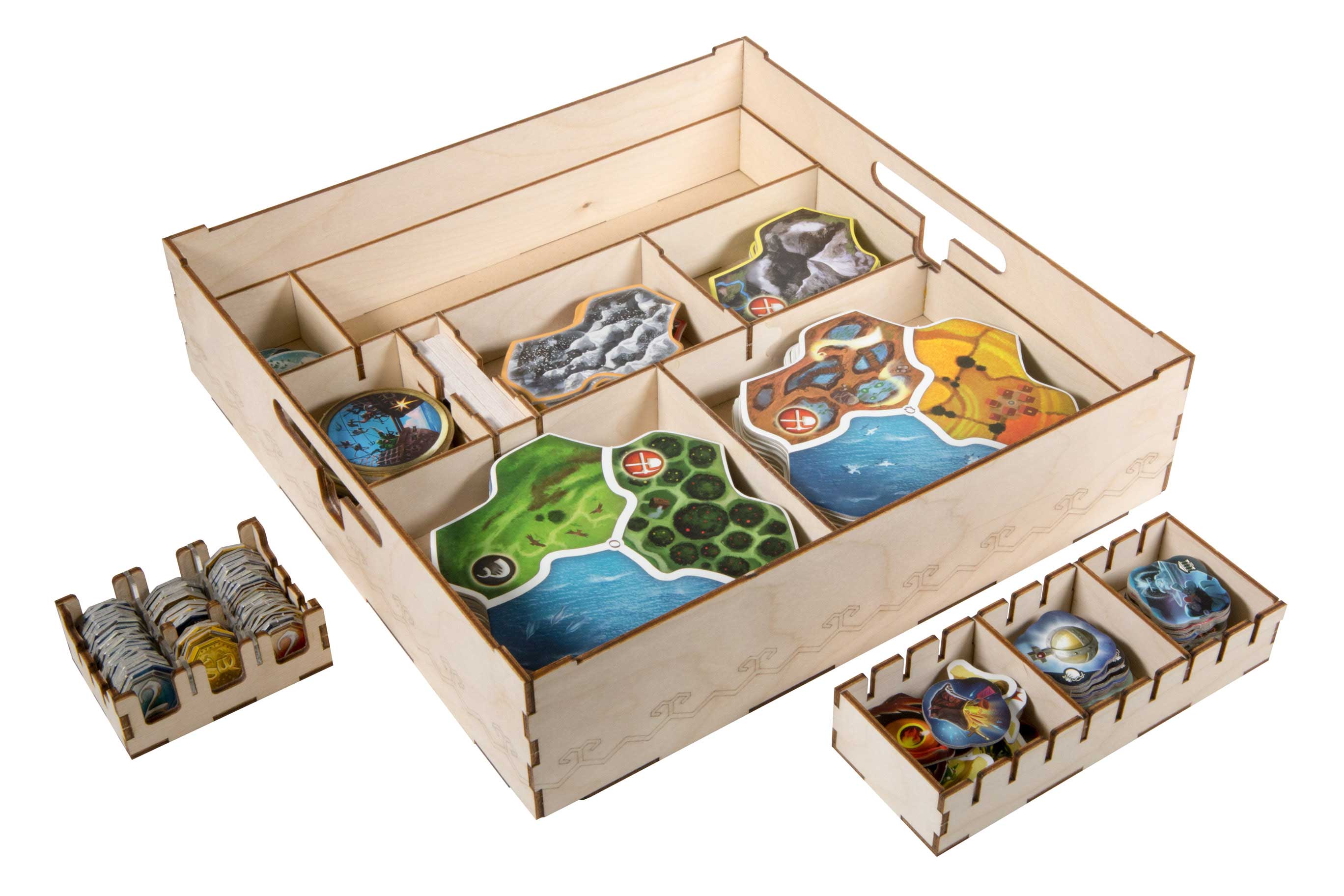 Small World Compatible Further Expansion Organizer – The Broken Token