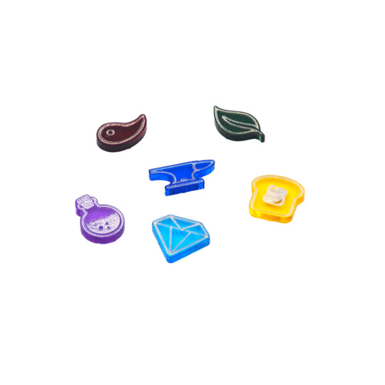 Board Game Pieces, Tiles, Tokens and More | The Broken Token