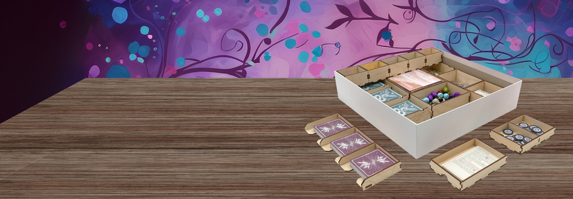 The Broken Token | Board Game Organizers & Accessories