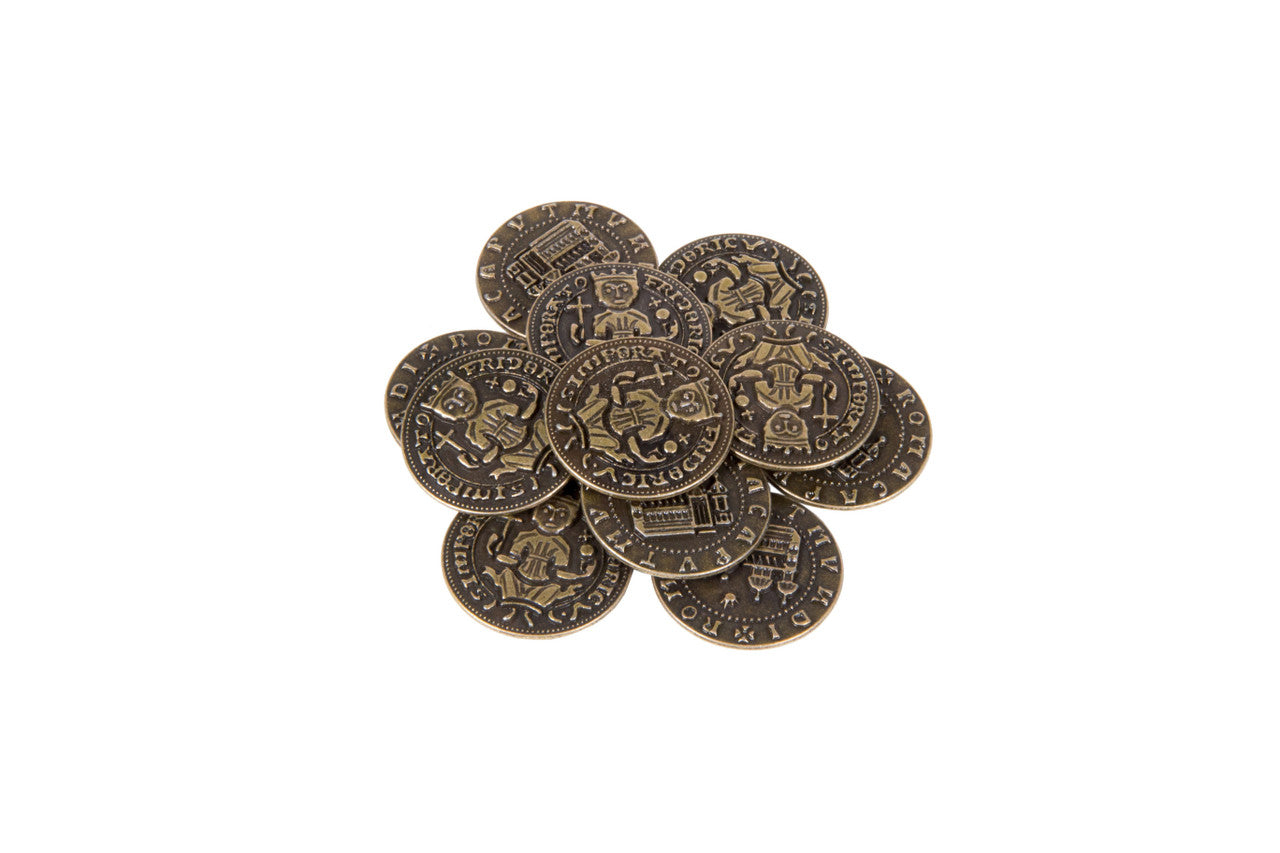 Middle Ages Themed Gaming Coins - Medium 25mm (12-Pack) – The Broken Token
