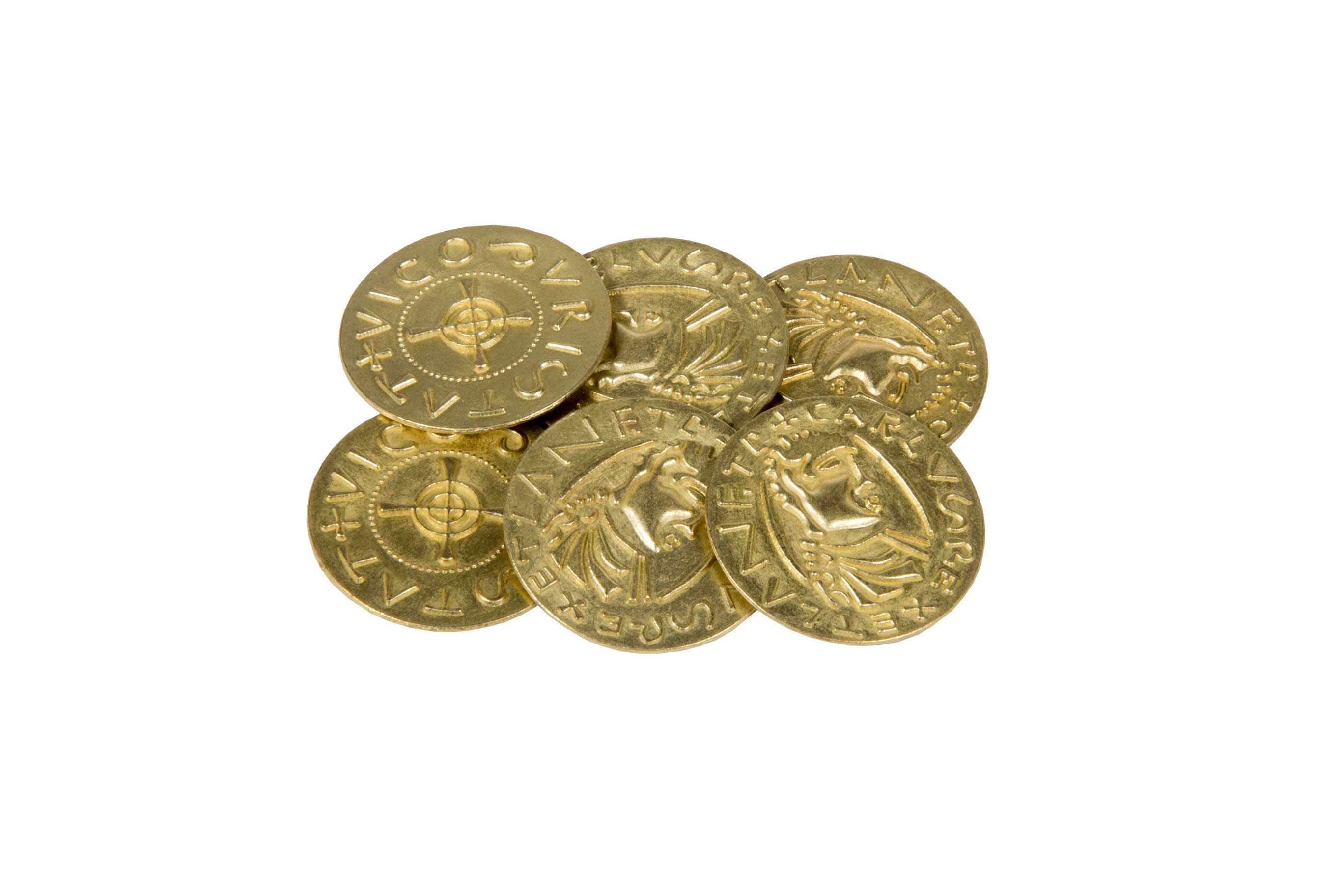 Middle Ages Themed Gaming Coins - Jumbo 35mm (6-Pack) – The Broken Token