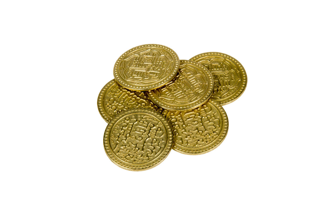 Mongol Themed Gaming Coins - Jumbo 35mm (6-Pack) – The Broken Token