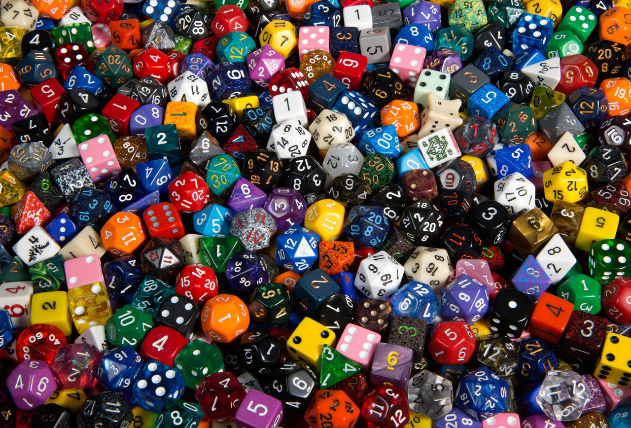 Pound of Dice: Bulk Polyhedral Dice | The Broken Token