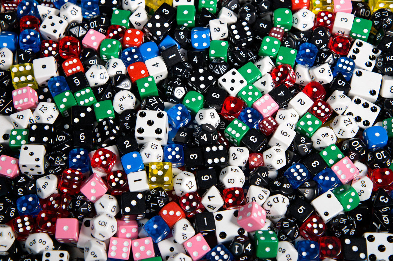 Dice by the Pound: Plain 16mm Dice in Bulk | The Broken Token