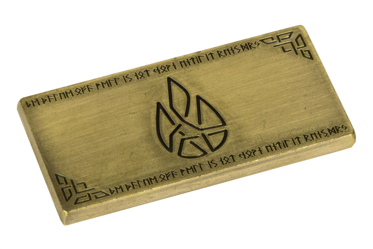 Fantasy Coins - Small Antique Gold Dwarven Bar (1) – The Broken Token