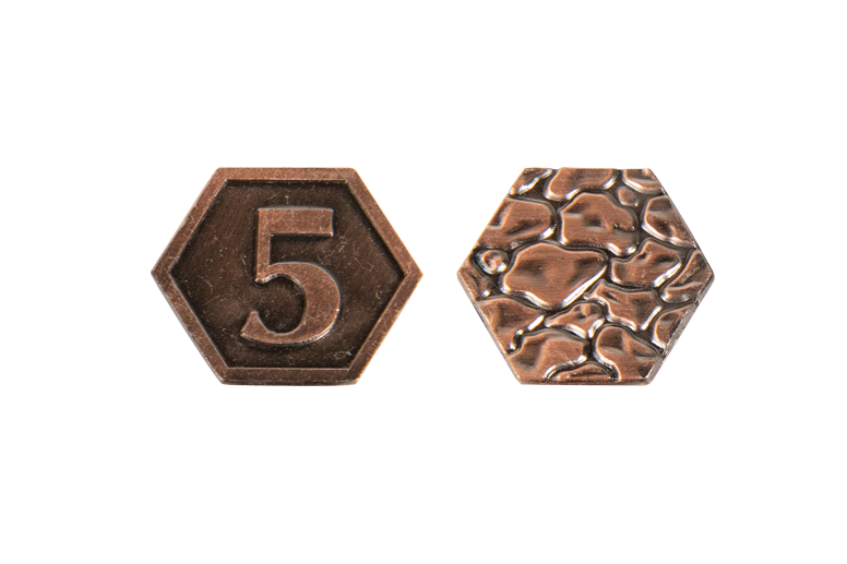 Fantasy Coins - Dungeon Floor 5 Value – The Broken Token