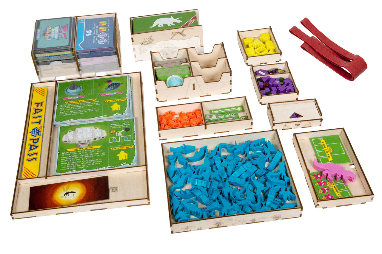 Dinosaur Island Totally Liquid Compatible Game Organizer – The Broken Token