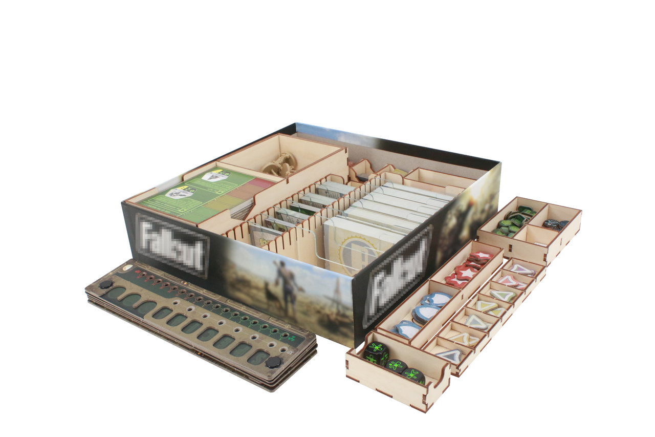 Fallout Insert and Board Game Organizer | The Broken Token