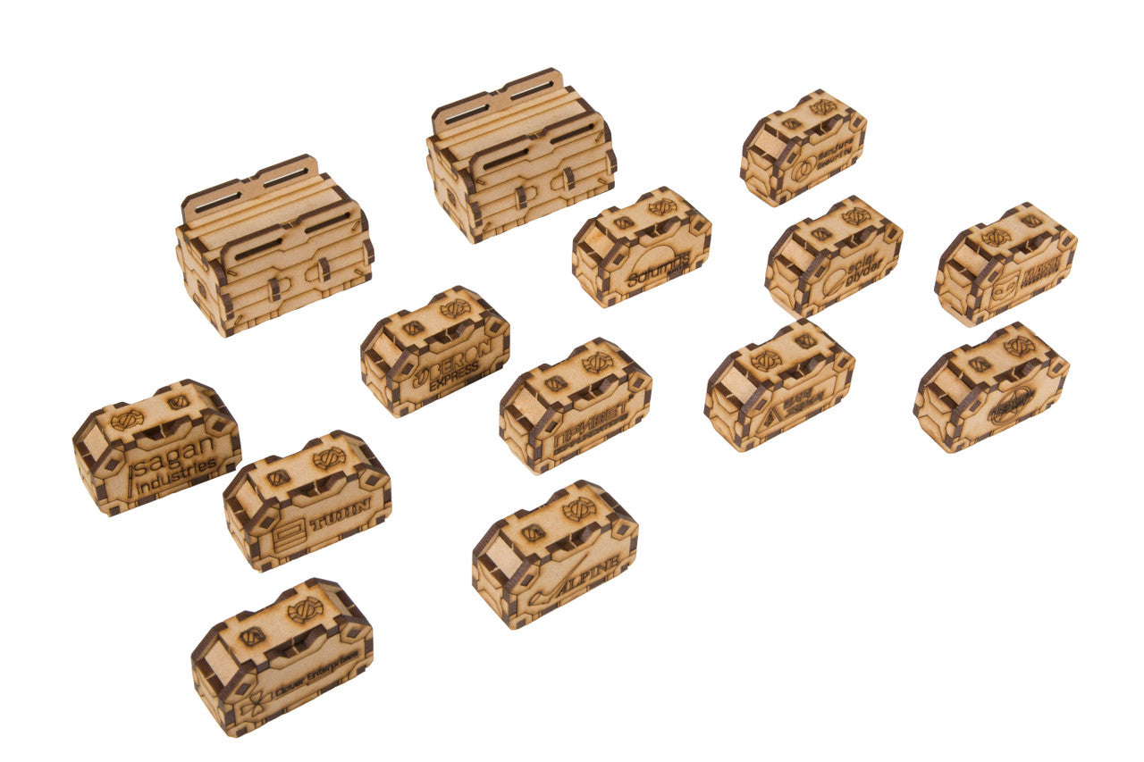 Mettle Shell - Crates (14) – The Broken Token